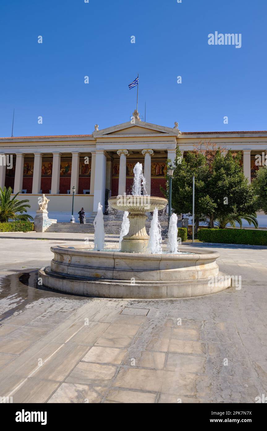 University of athens central building hi-res stock photography and ...