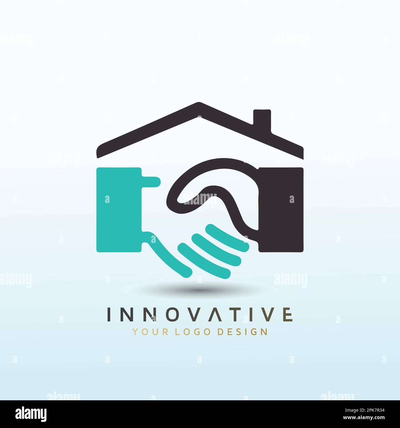 Digital mortgage lender seeking awesome logo for website Stock Vector ...