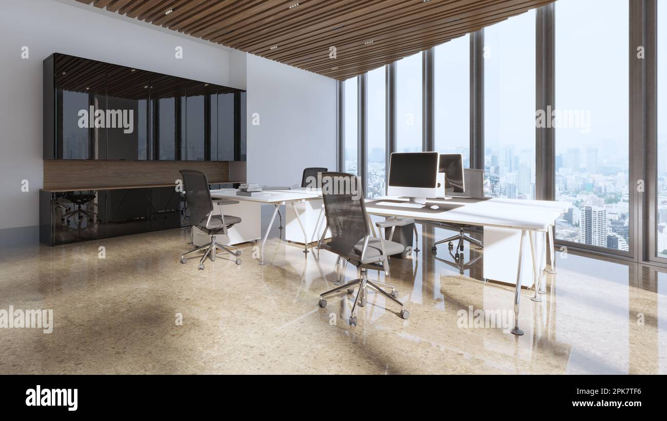 Skyscraper inside living room hi-res stock photography and images - Alamy