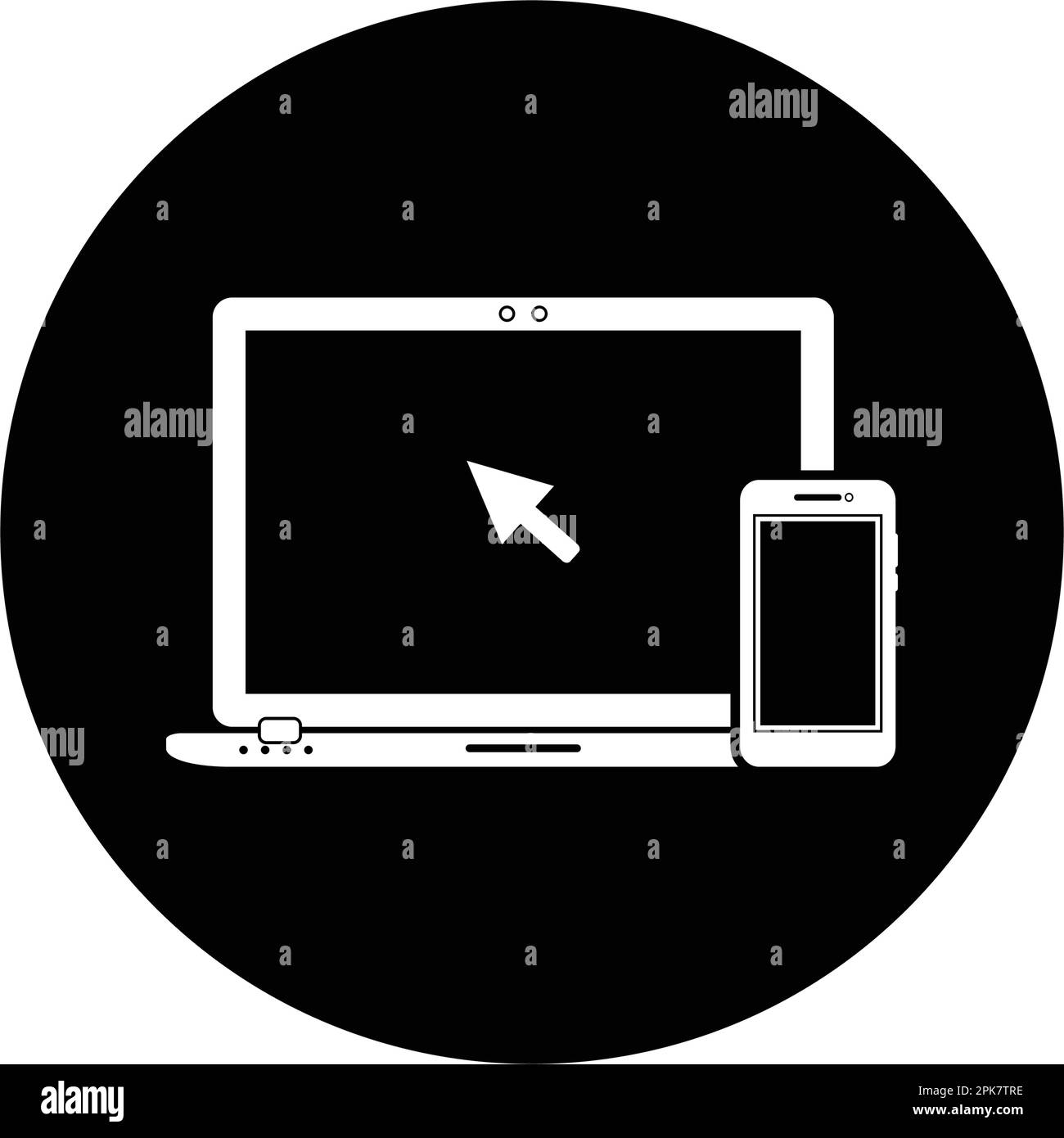 Digital device icon Cut Out Stock Images & Pictures - Alamy