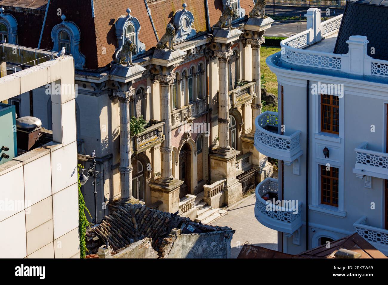 The City of Constanta at the Black Sea in Romania Stock Photo - Alamy