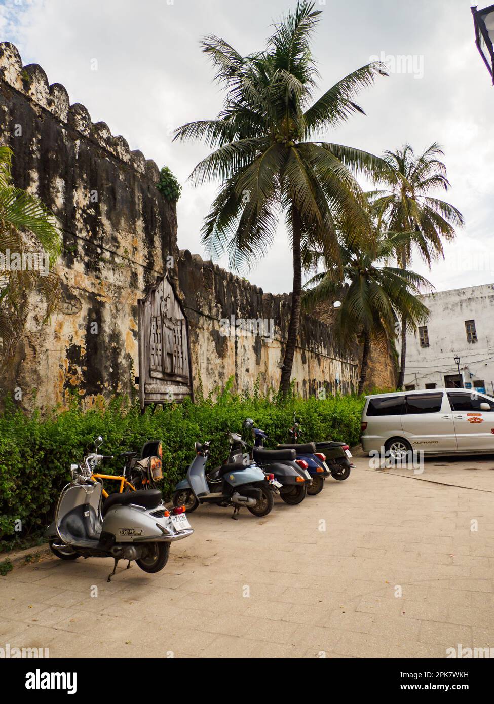 Stone Town, Tanzania- Feb 2021: The Old Fort (Swahili:Boma la Kale la ...