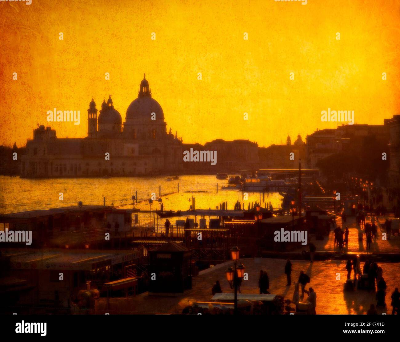 Time for a sunset stroll along san Zaccaria as the sun drops past the ...