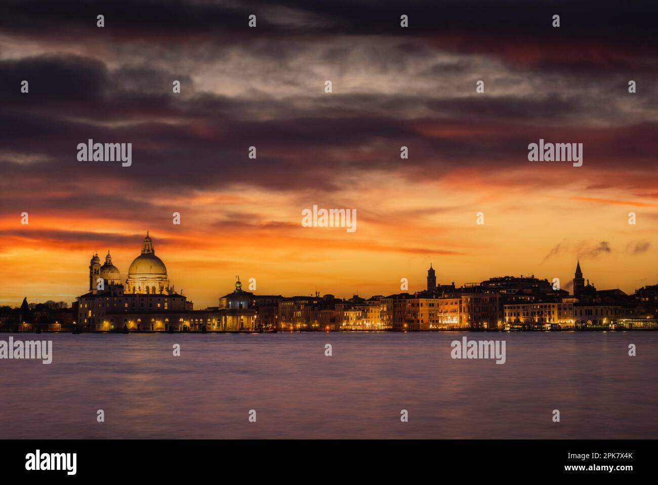 An evening in Venice, Italy Stock Photo - Alamy