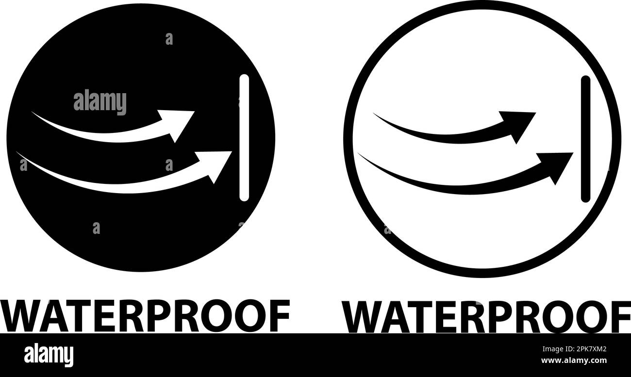 windproof icon on white background. Waterproof Windproof sign ...