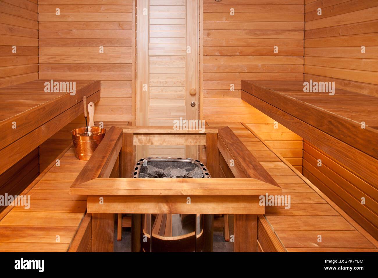 Hot Stone Sauna Steam Room