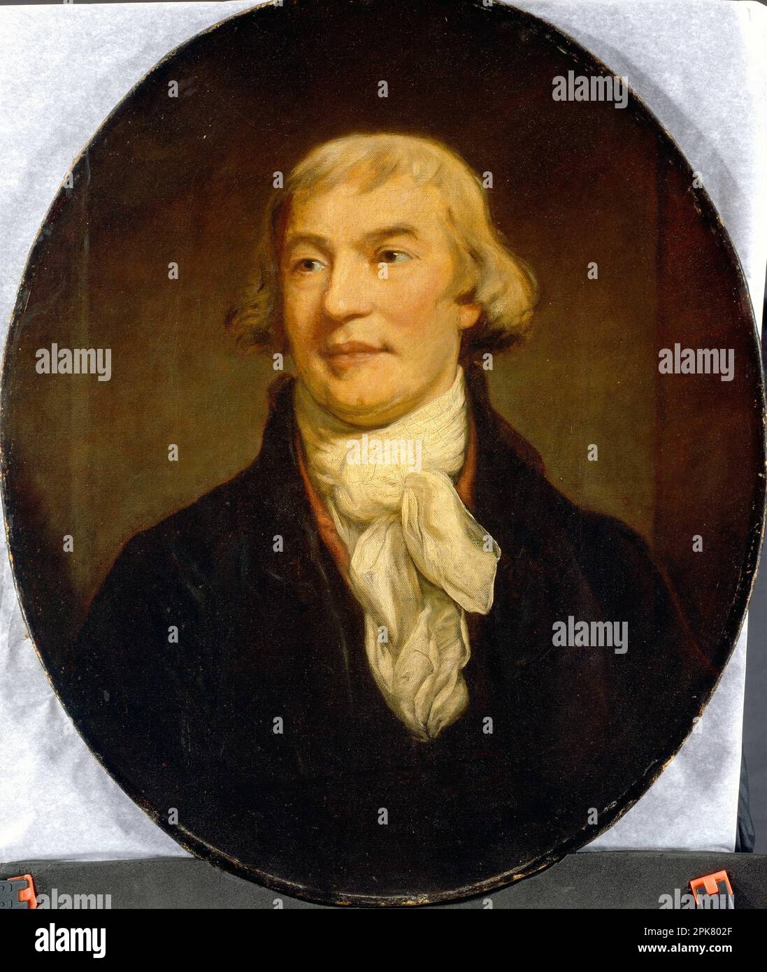 Noel Joseph Desenfans 1796 by James Northcote Stock Photo - Alamy