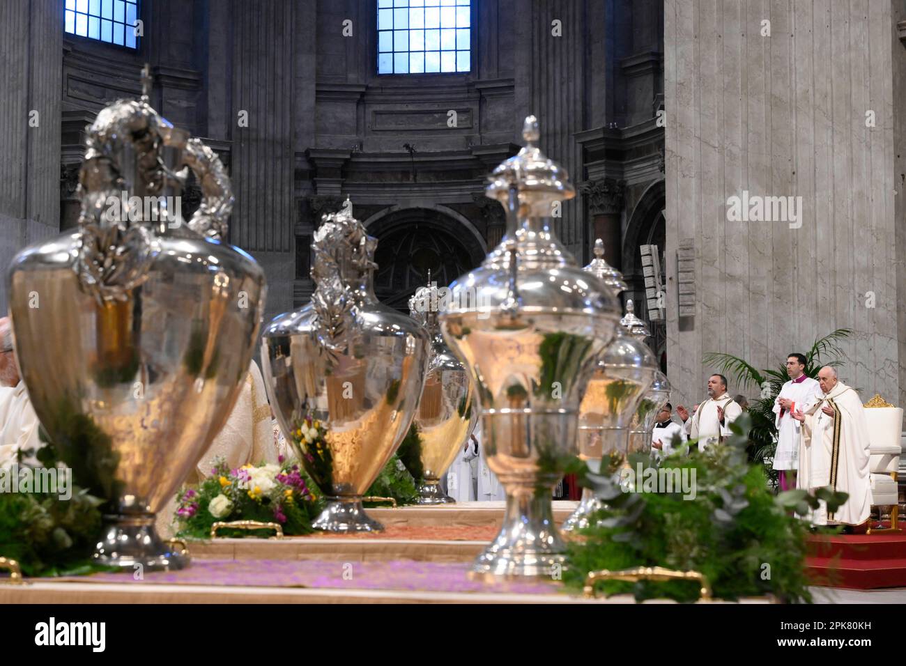 Vatican, Vatican. 06th Apr, 2023. Italy, Rome, Vatican, 2023/4/6. Pope ...