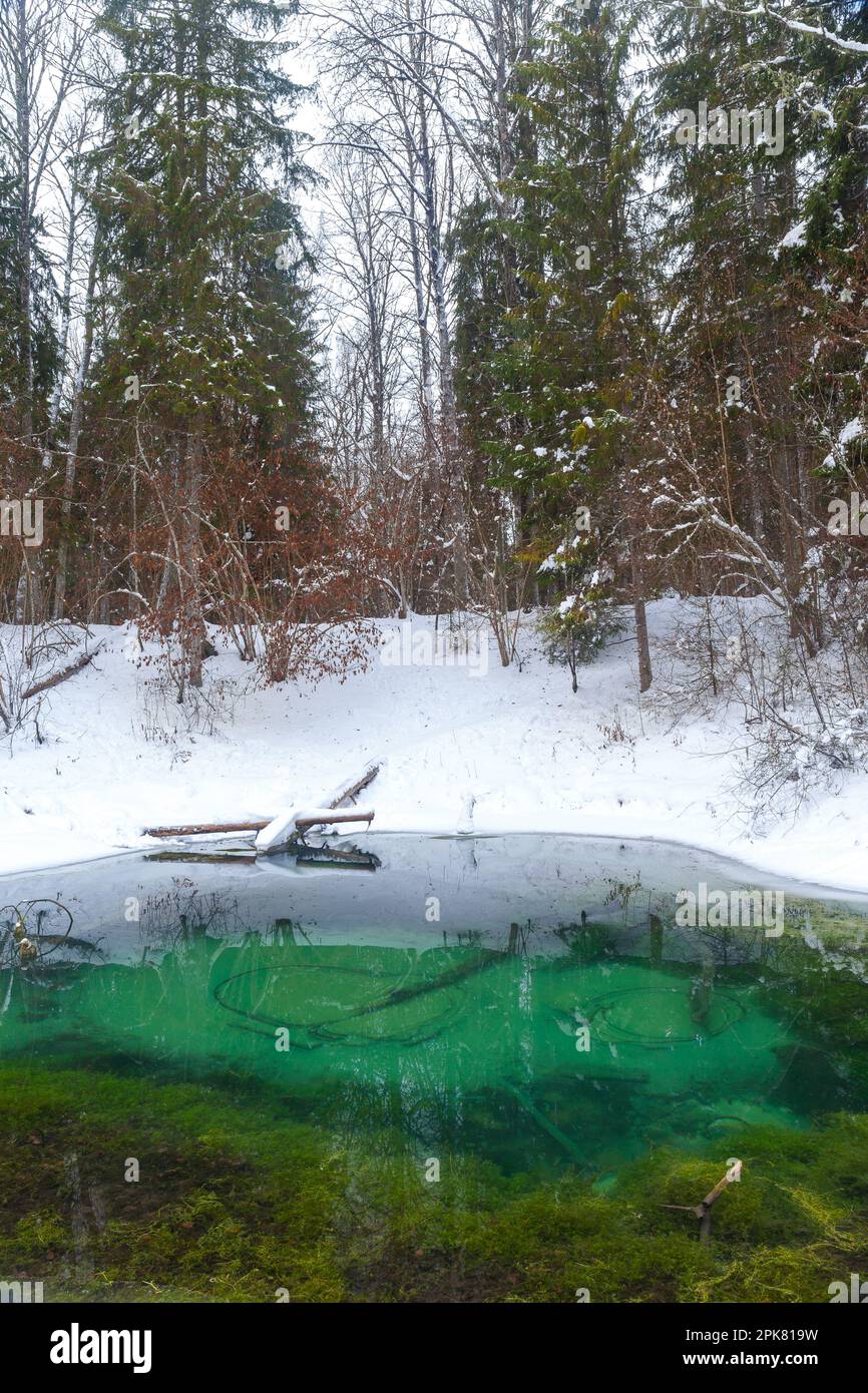Saula blue springs siniallikad hi-res stock photography and images - Alamy