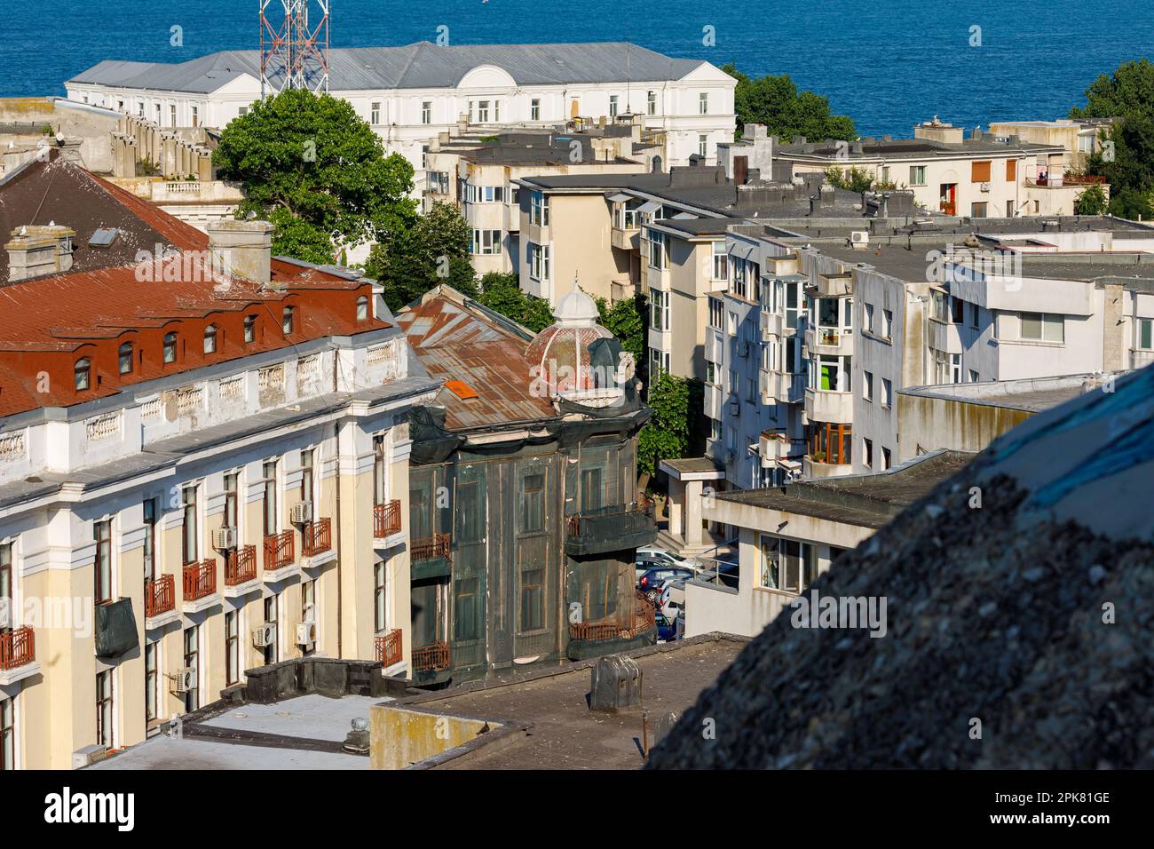 The City of Constanta at the Black Sea in Romania Stock Photo - Alamy