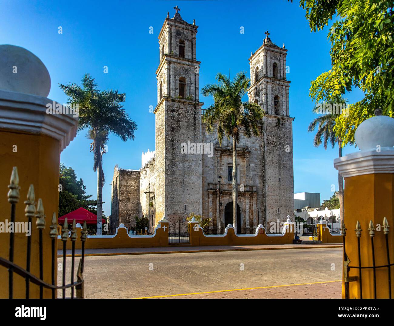 The Cathedral of San Servacio in the city of Valladolid, a church of ...
