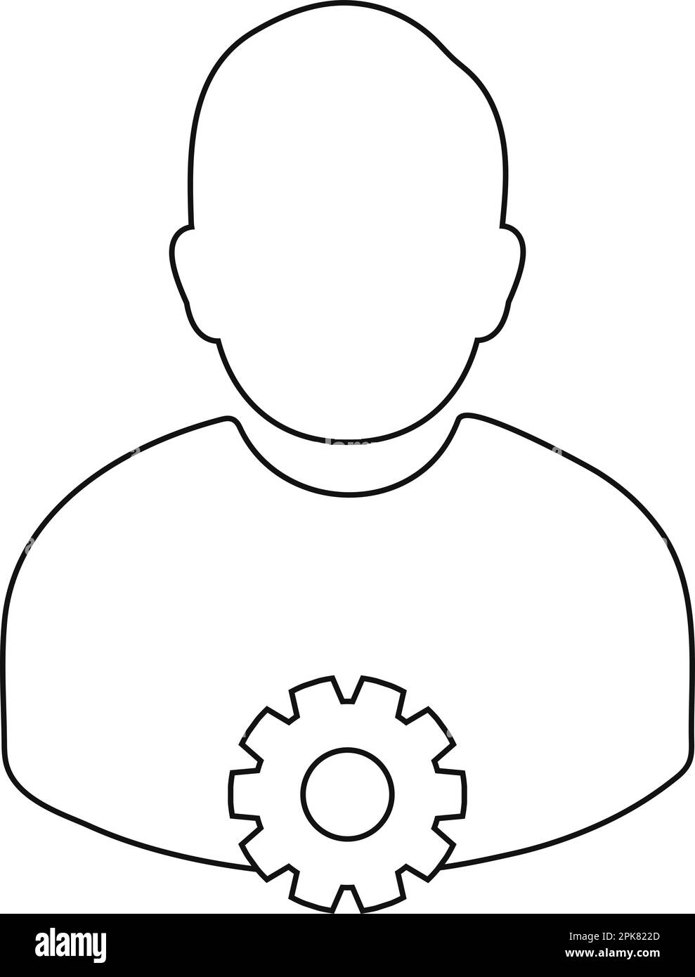 User security glyph icon Stock Vector Images - Alamy