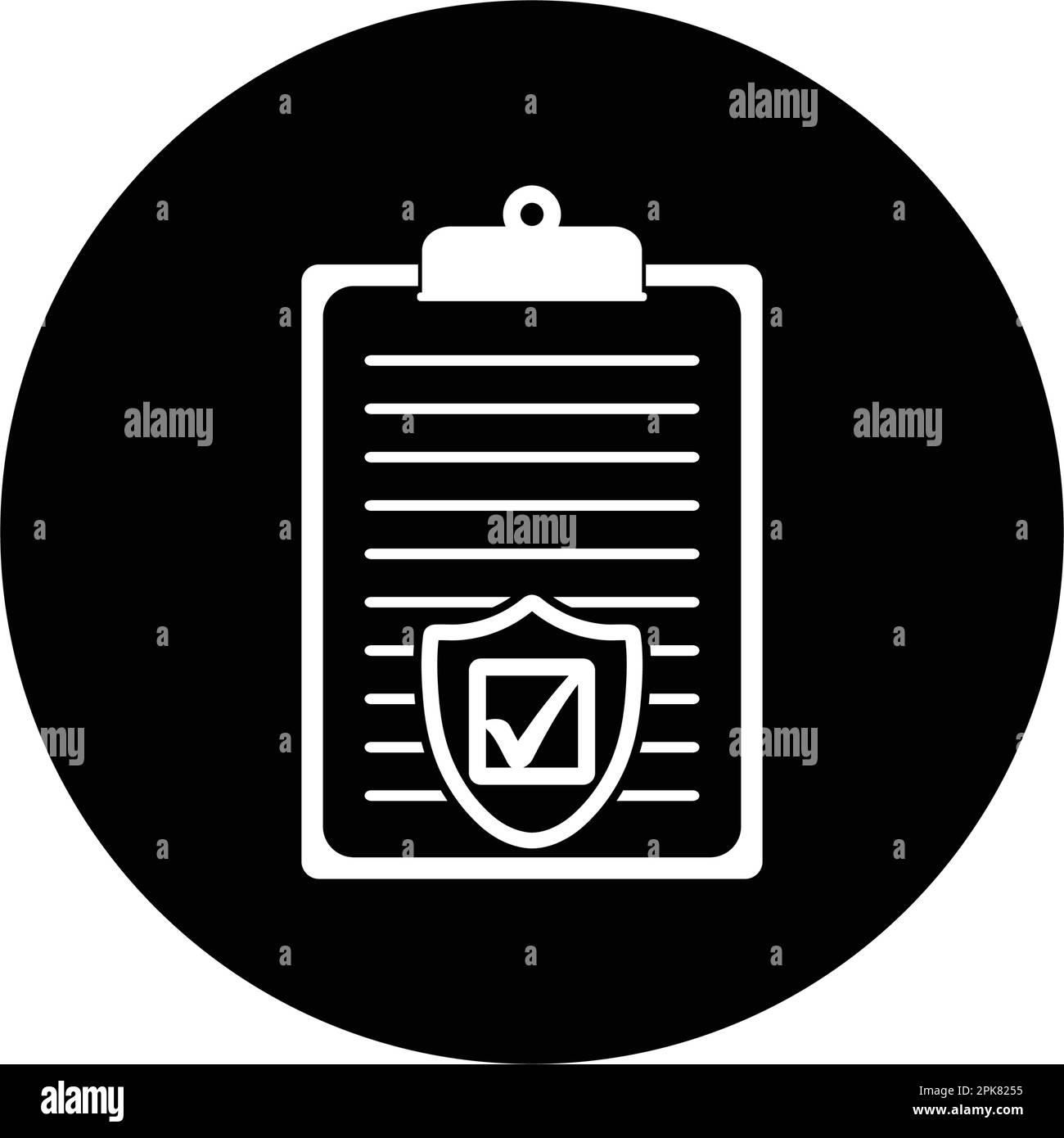 Business Insurance Button Icon. Editable Vector EPS Symbol Illustration ...