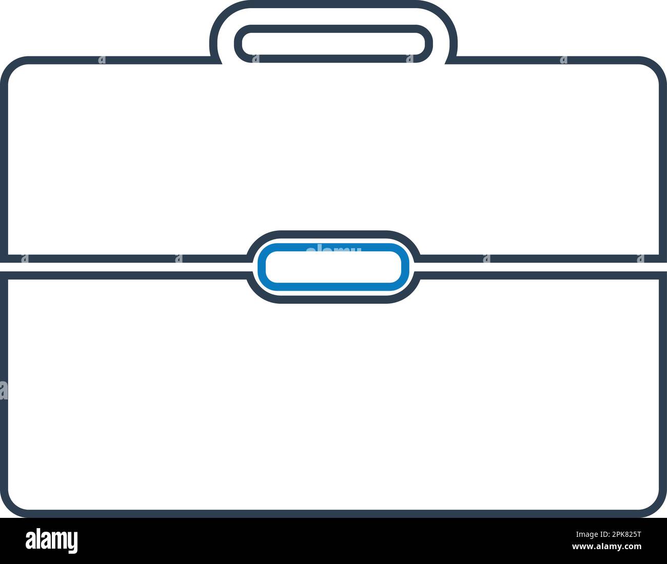Briefcase line Icon. Editable vector EPS Stock Vector Image & Art - Alamy