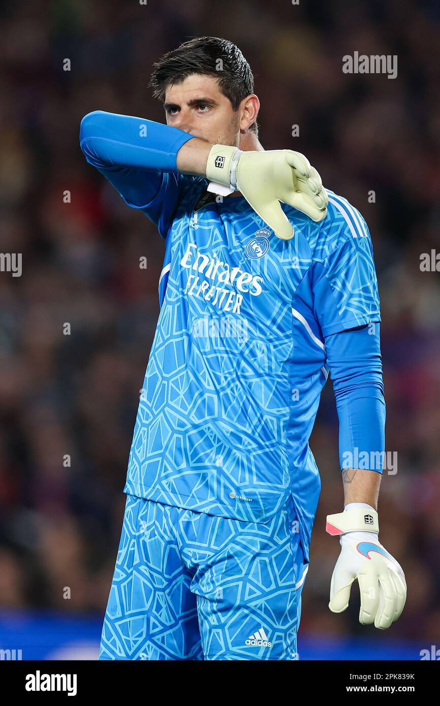 Thibaut courtois del real madrid hi-res stock photography and images ...