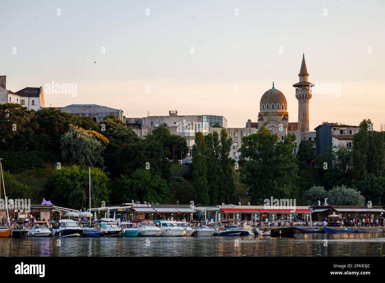 The City of Constanta at the Black Sea in Romania Stock Photo - Alamy