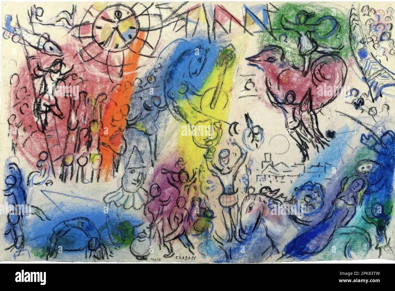 Chagall surrealism hi-res stock photography and images - Alamy
