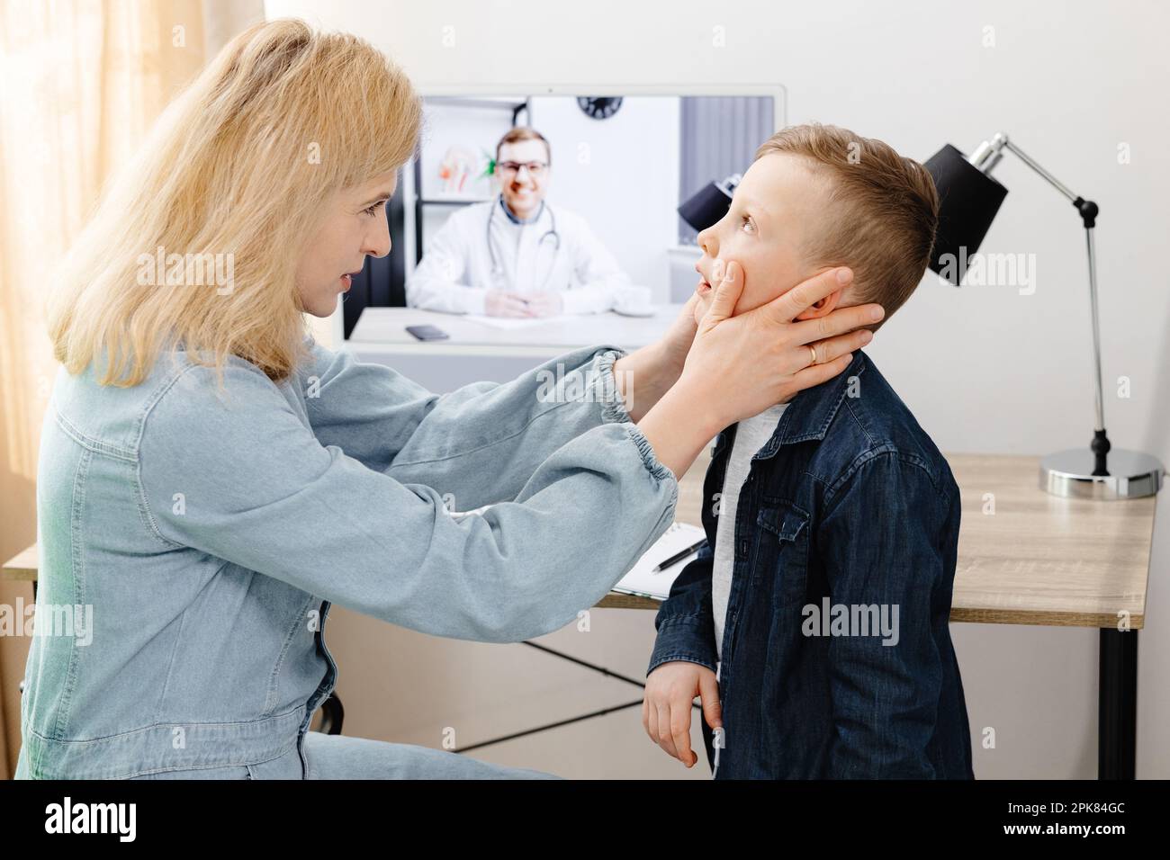 Woman doctor tongue hi-res stock photography and images - Alamy