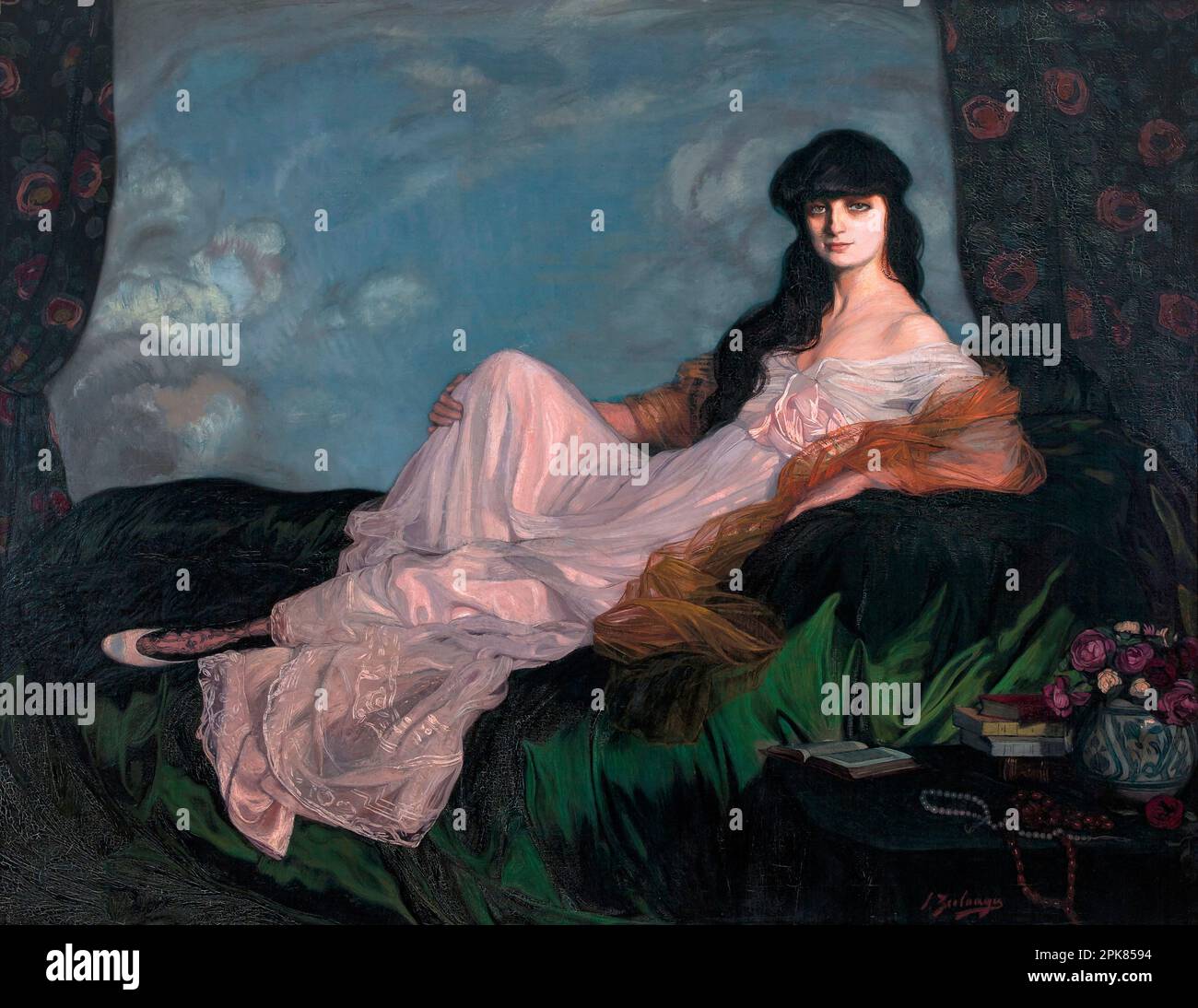 Ignacio Zuloaga - Spanish Painter - Countess Mathieu de Noailles - 1913 ...