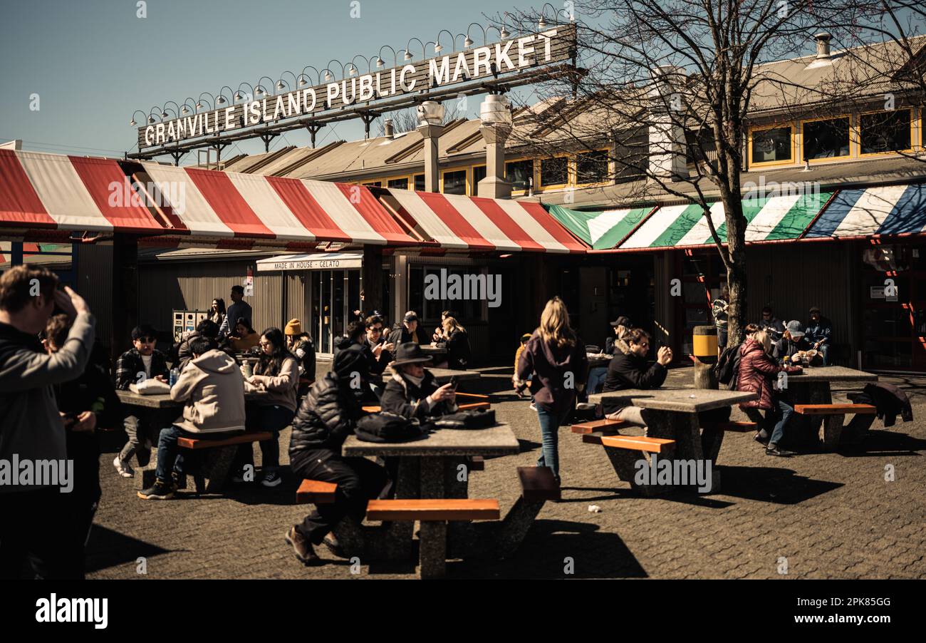 A warm early spring day bring locals and tourists alike out to ...