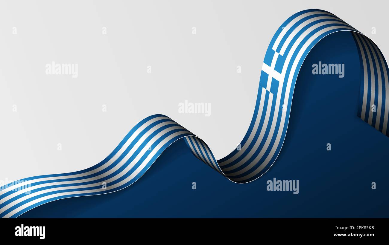 Greece ribbon flag background. Element of impact for the use you want ...