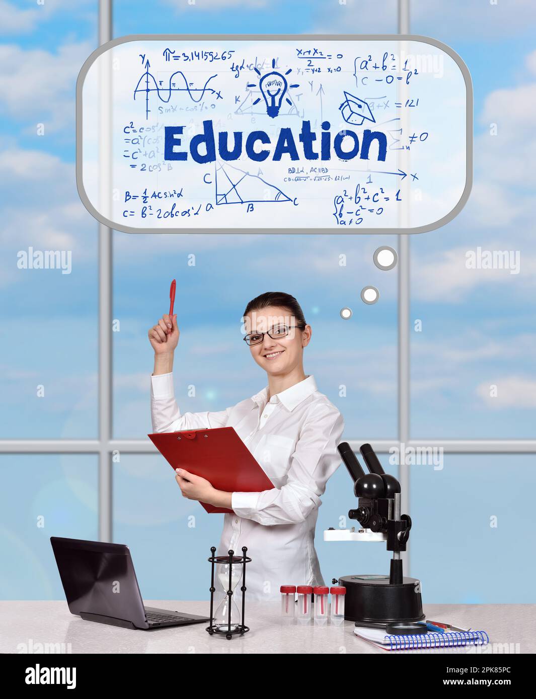 Microscope scientist hi-res stock photography and images - Alamy