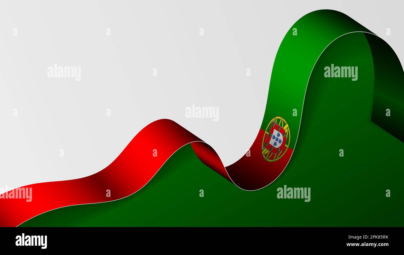 Portugal ribbon flag background. Element of impact for the use you want ...