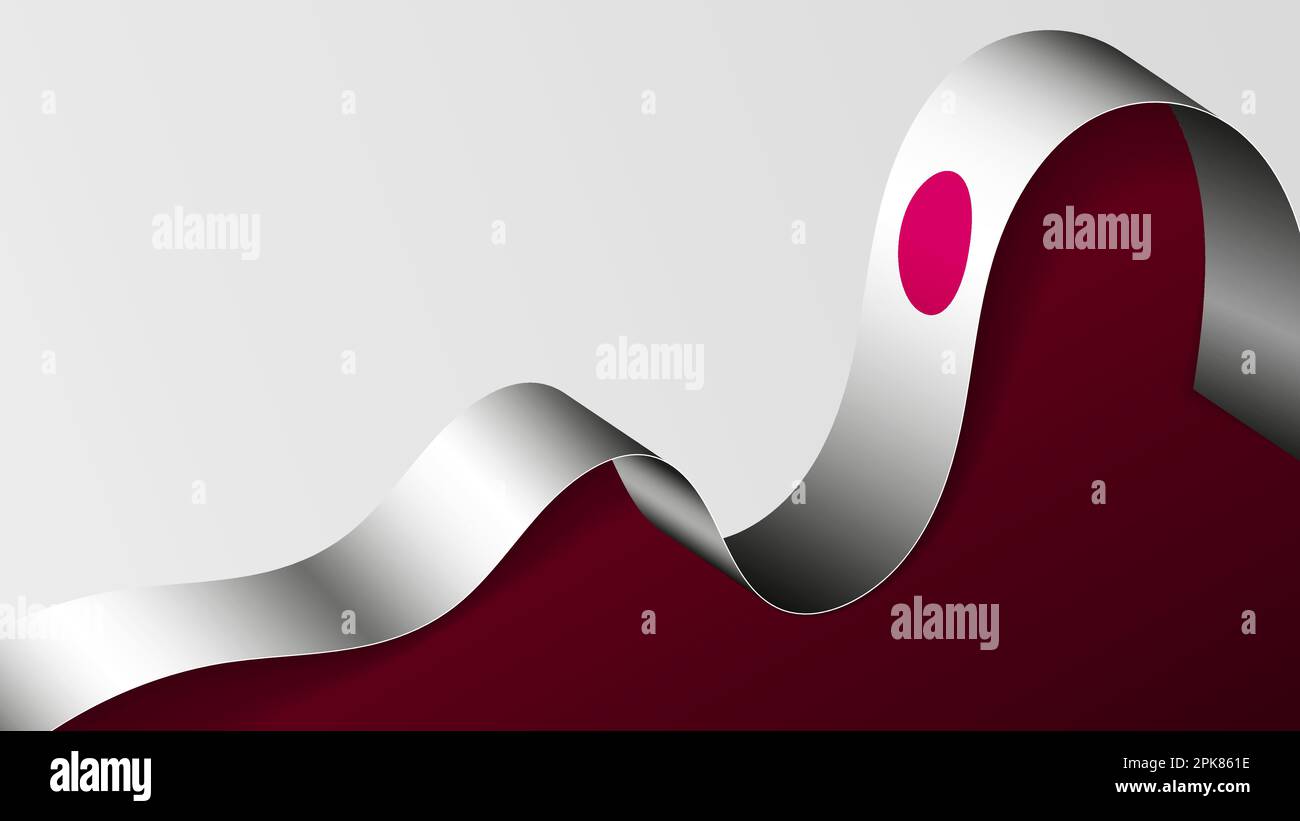 Japan ribbon flag background. Element of impact for the use you want to ...