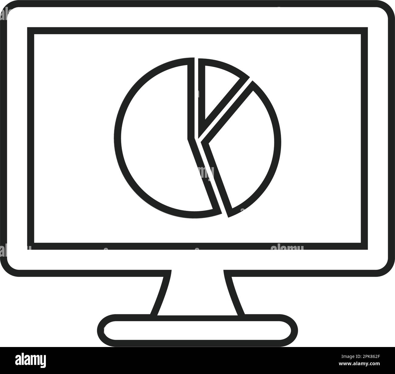 Business Data line icon. Editable Vector Symbol Illustration Stock ...