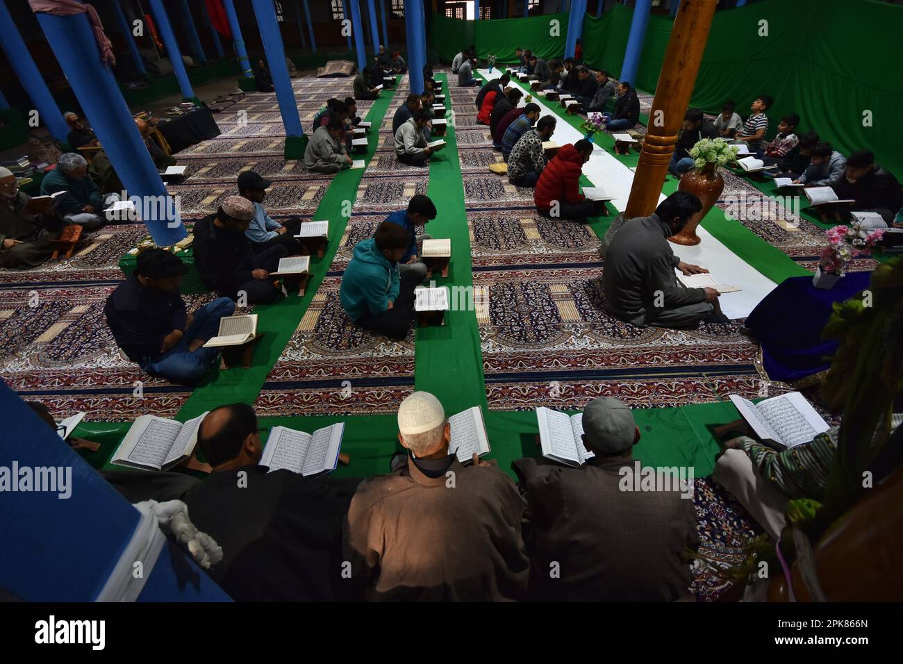 April 5, 2023, Srinagar, Jammu and Kashmir, India: Kashmiri Shia ...