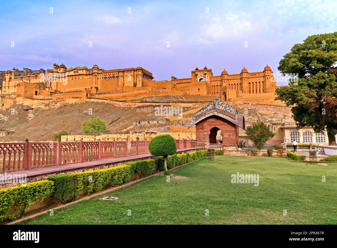 Amer Fort or Amber Fort is a fort located in Amer, Rajasthan, India ...