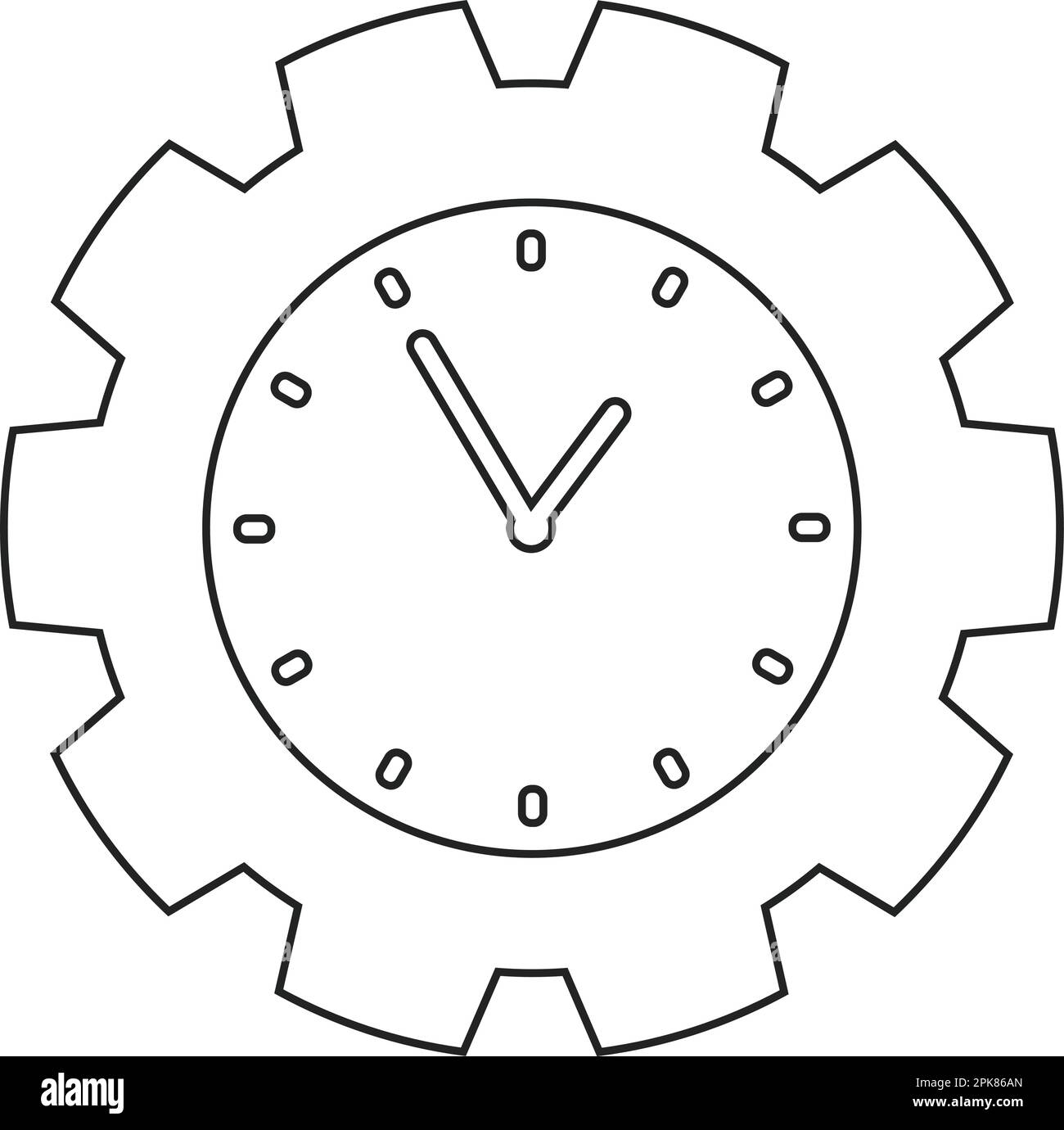 Clock Gear Clip Art