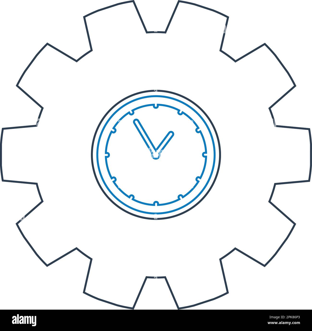 Gear clockwise Stock Vector Images - Alamy