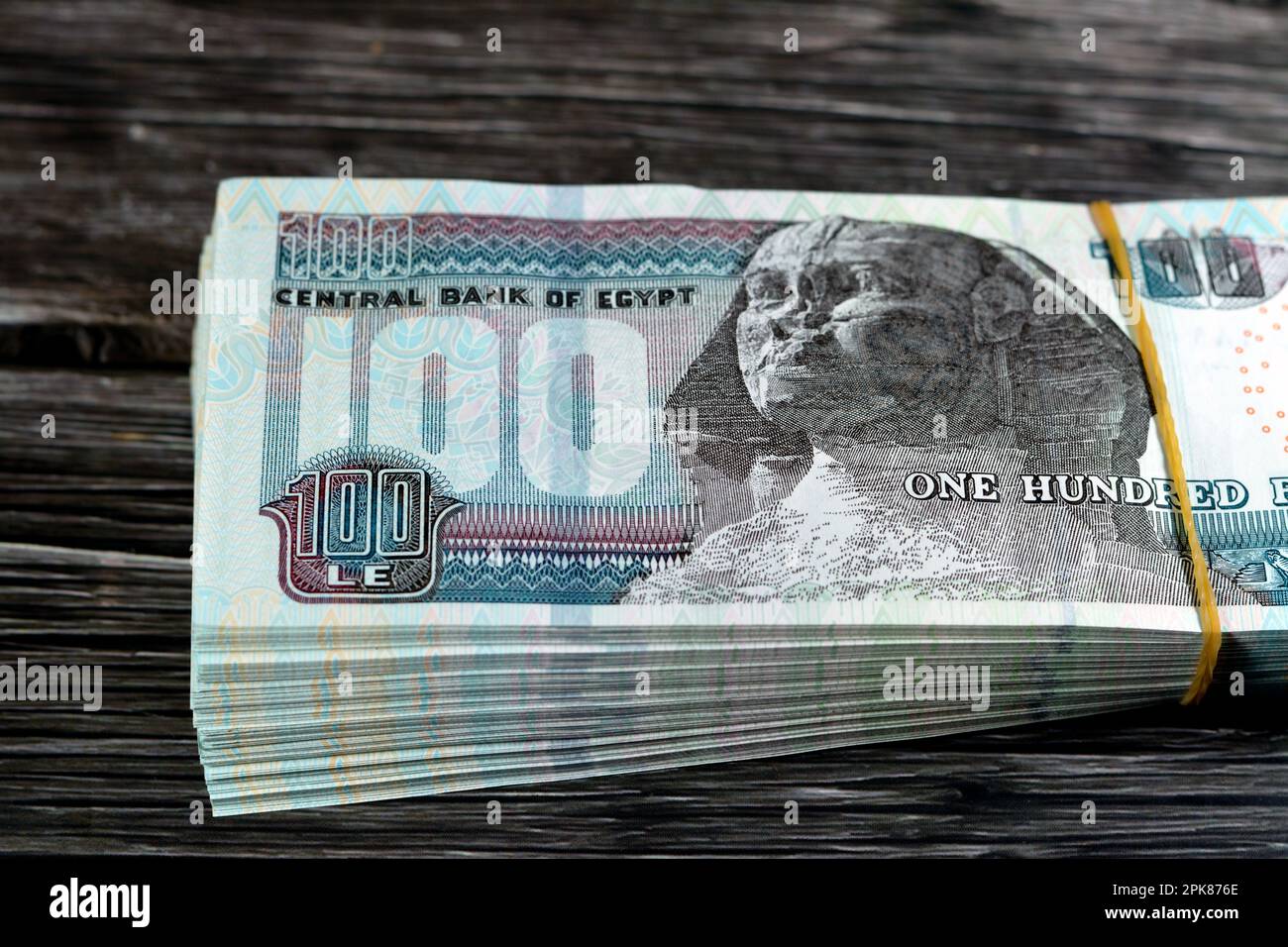 Money Of Egyp Central Bank 100 Pounds