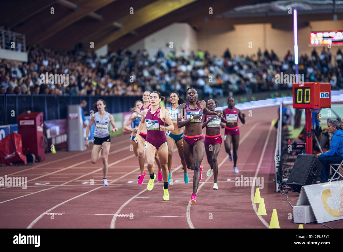 800 meters in the World Indoor Tour 2023 in Madrid Stock Photo - Alamy