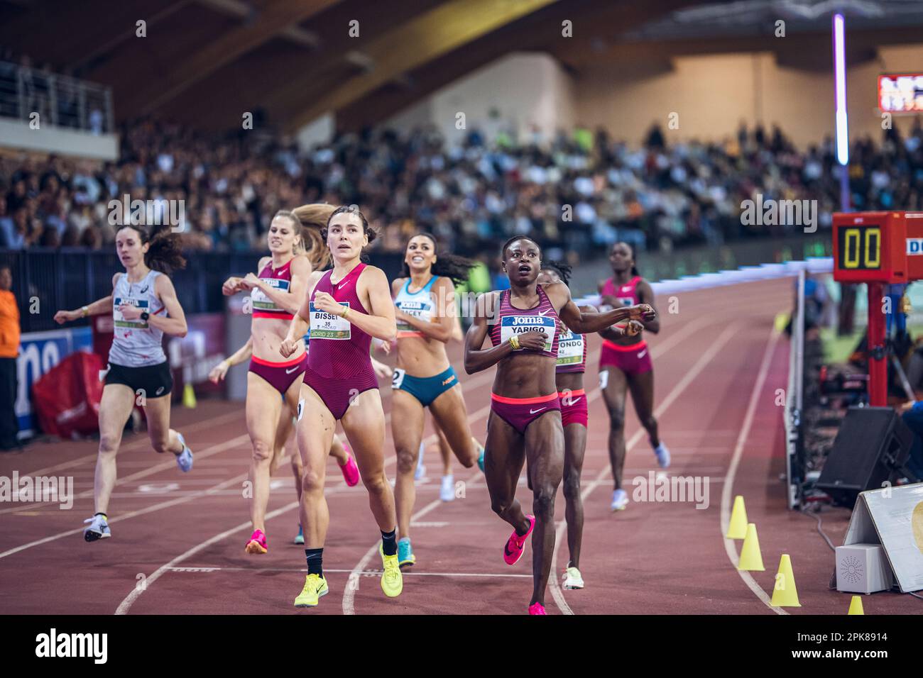 800 meters in the World Indoor Tour 2023 in Madrid Stock Photo - Alamy