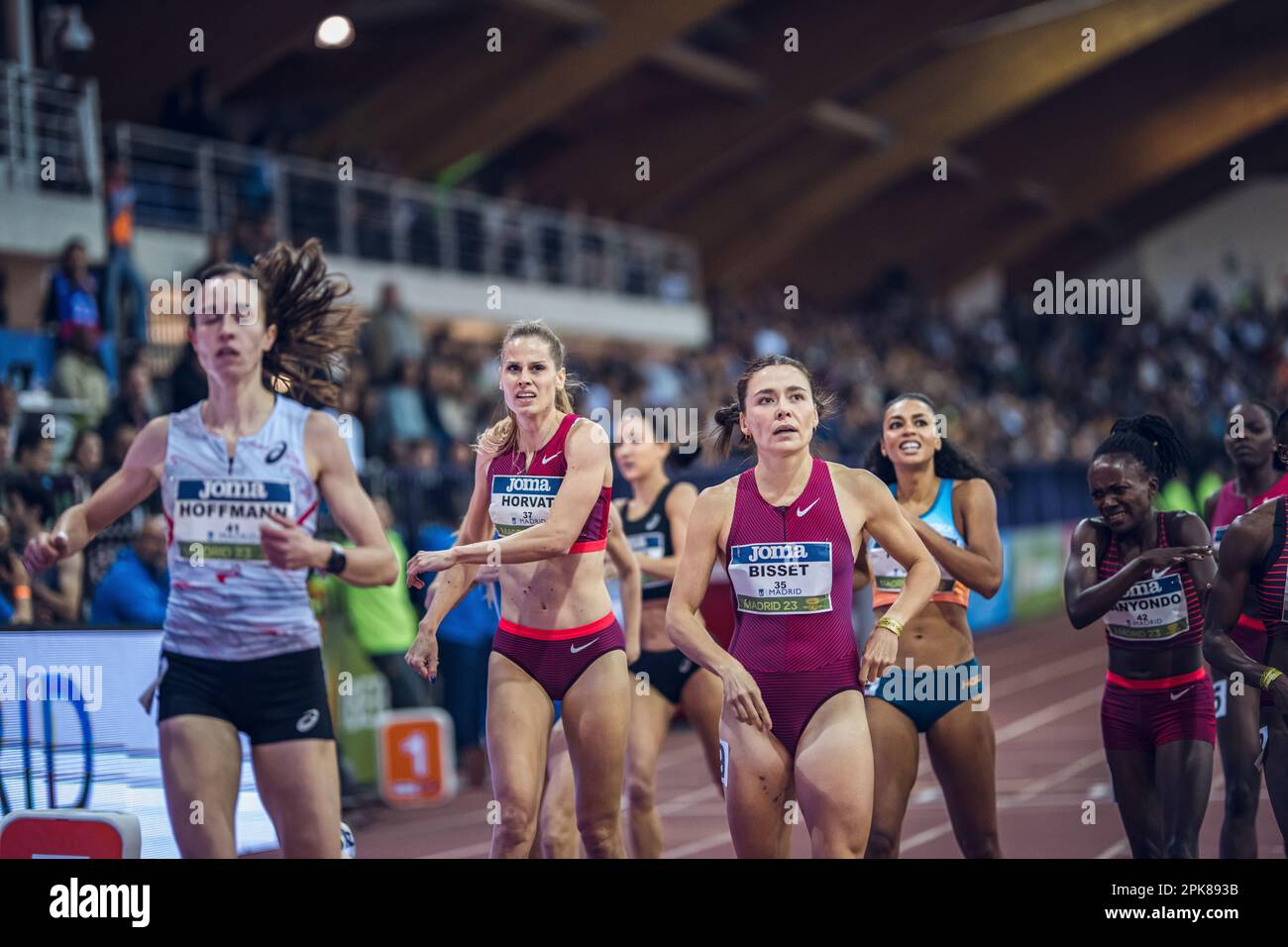 800 meters in the World Indoor Tour 2023 in Madrid Stock Photo - Alamy