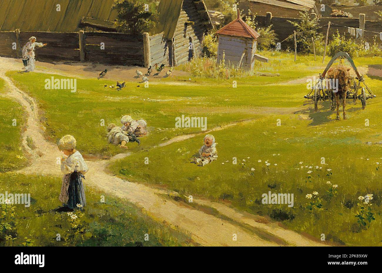 Polenov painting hi-res stock photography and images - Alamy