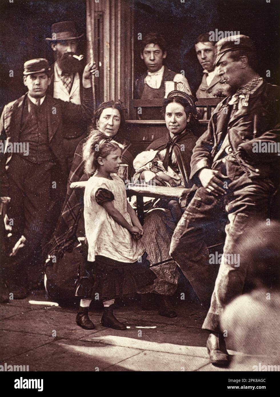 'Hookey Alf' of Whitechapel 1877 by John Thomson Stock Photo - Alamy
