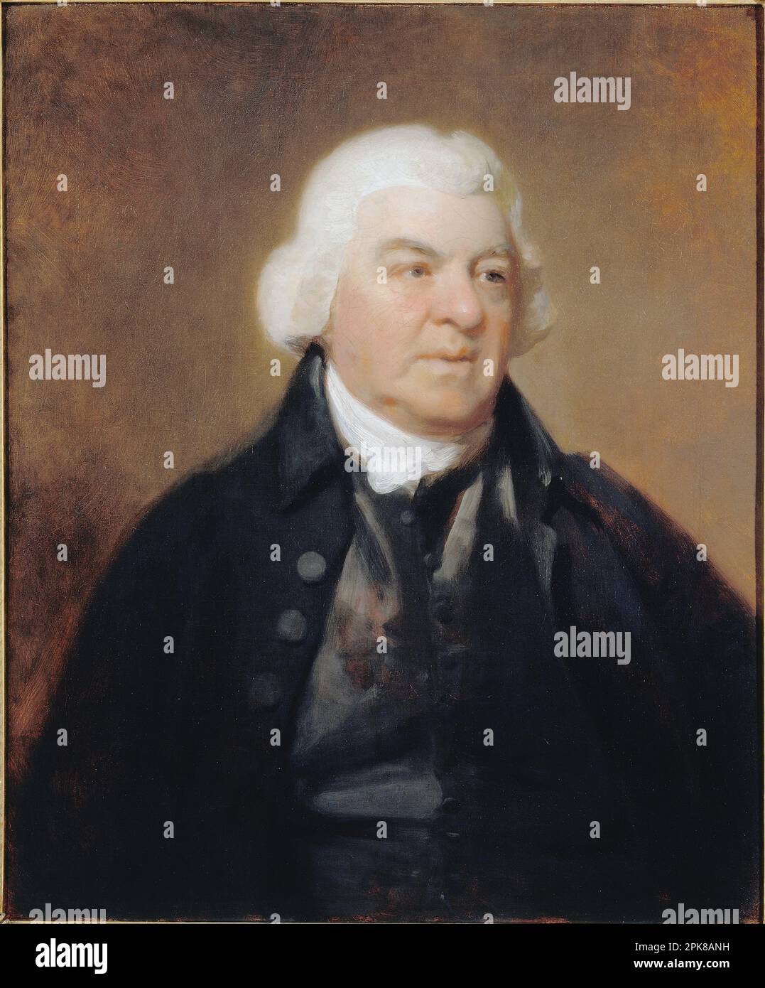 Portrait of a Man circa 1785 by Henry Walton (English painter Stock ...