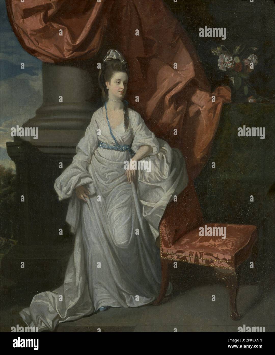 Lady Grant, Wife of Sir James Grant, Bt circa 1775 by Henry Walton ...