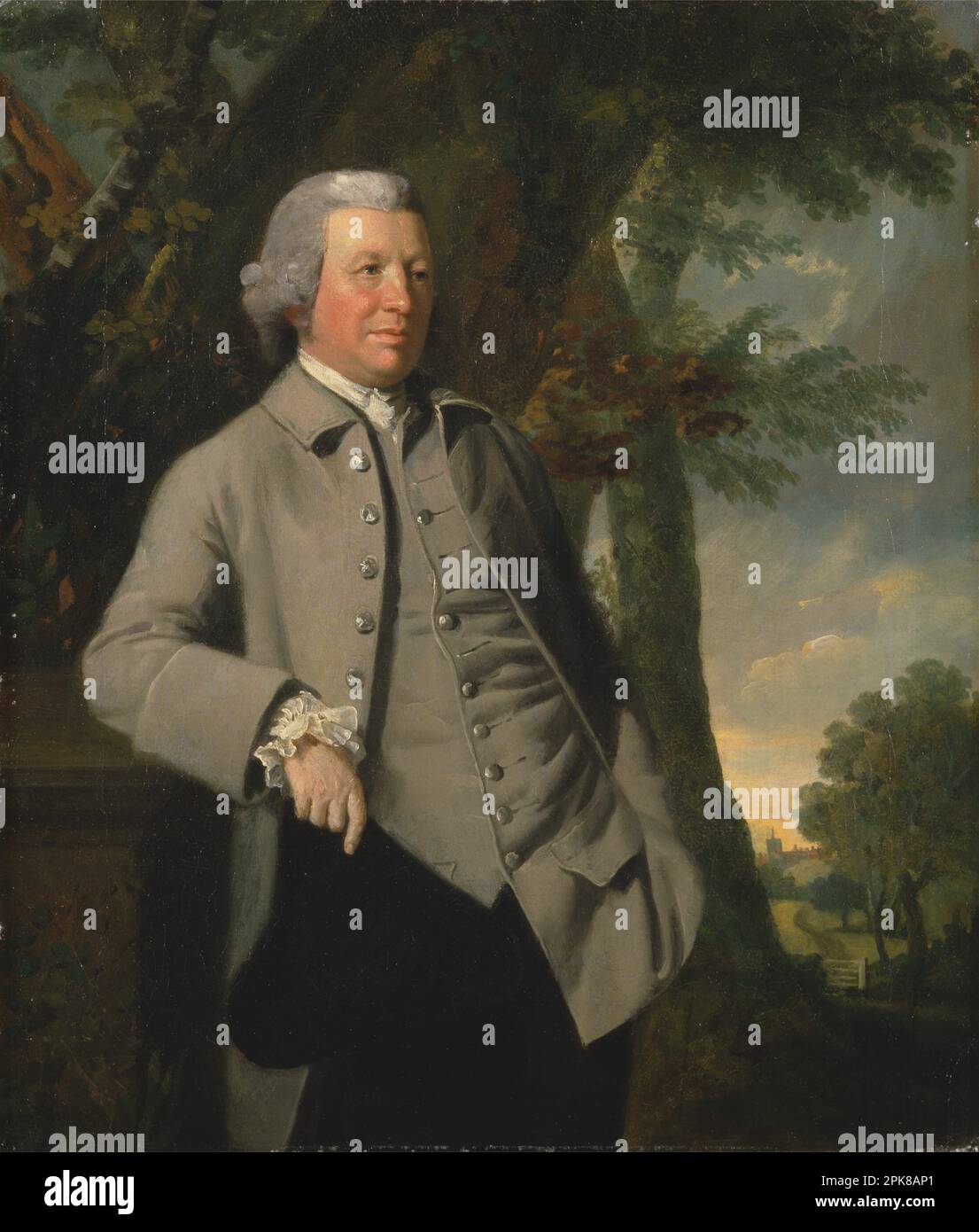 A Country Gentleman circa 1776 by Henry Walton (English painter Stock ...