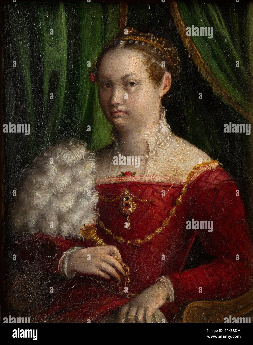 Double portrait of a married couple (Self portrait of Lavinia Fontana ...