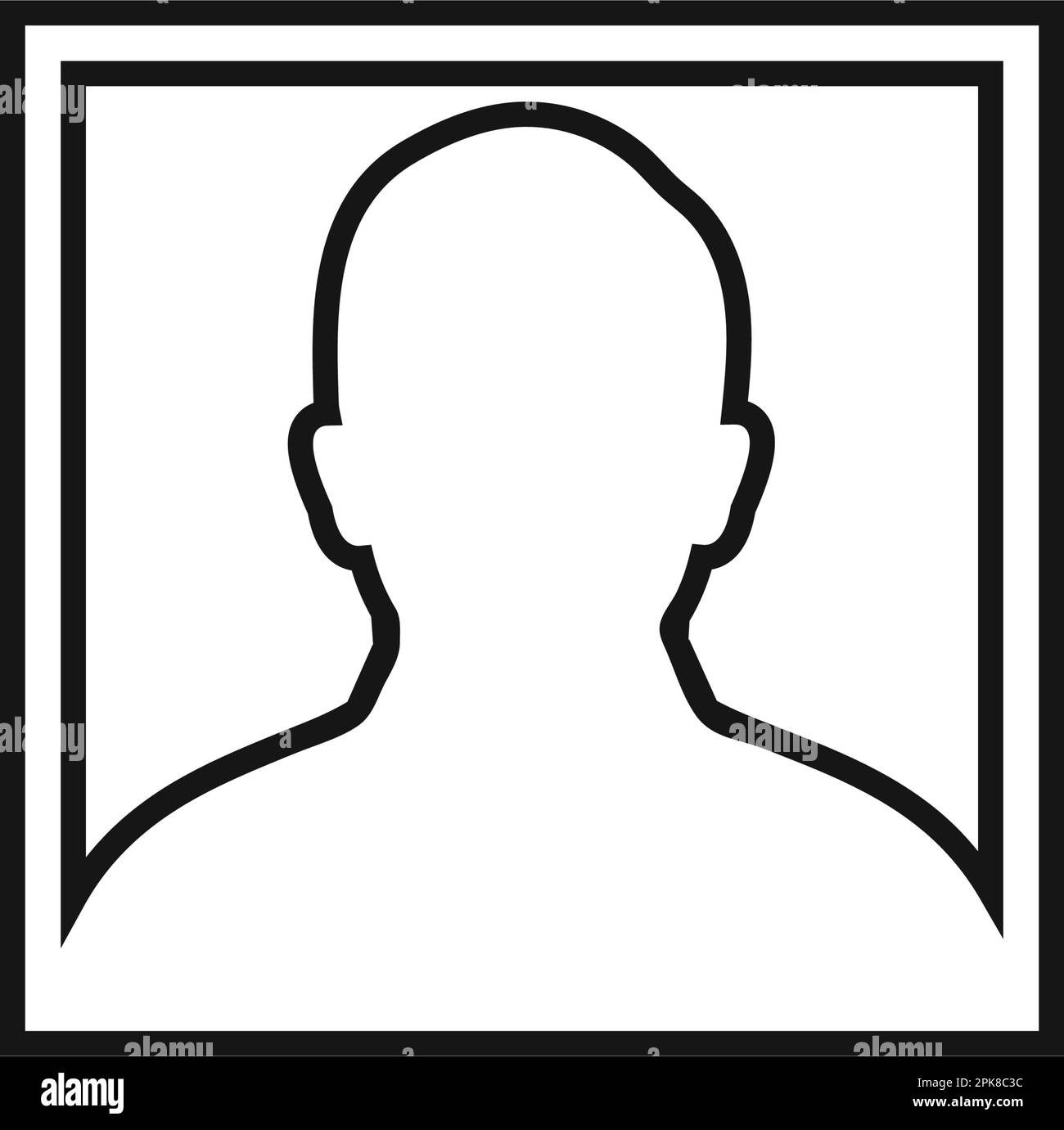 Man picture frame Black and White Stock Photos & Images - Alamy