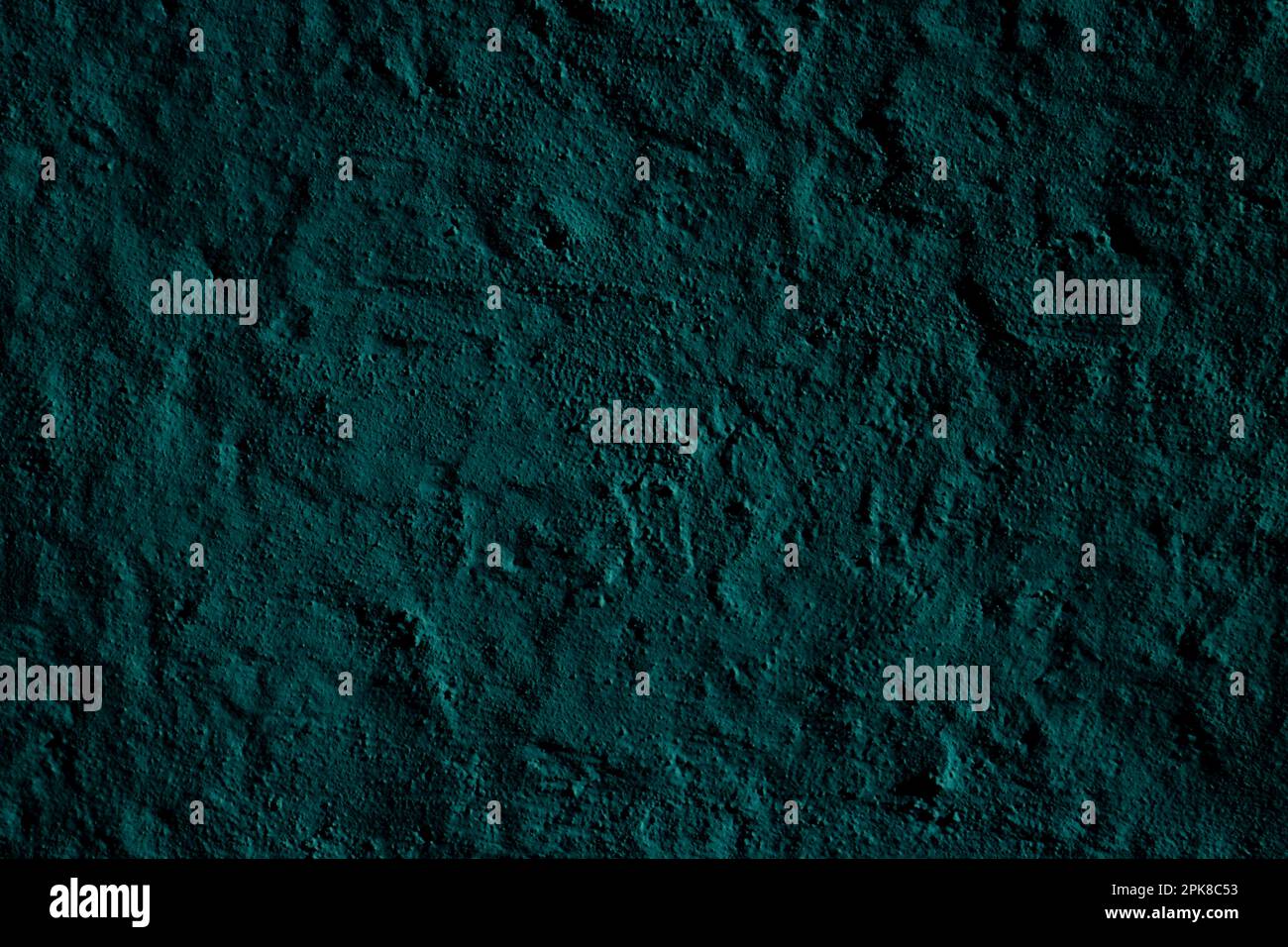 Teal colored abstract wall background with textures of different shades ...