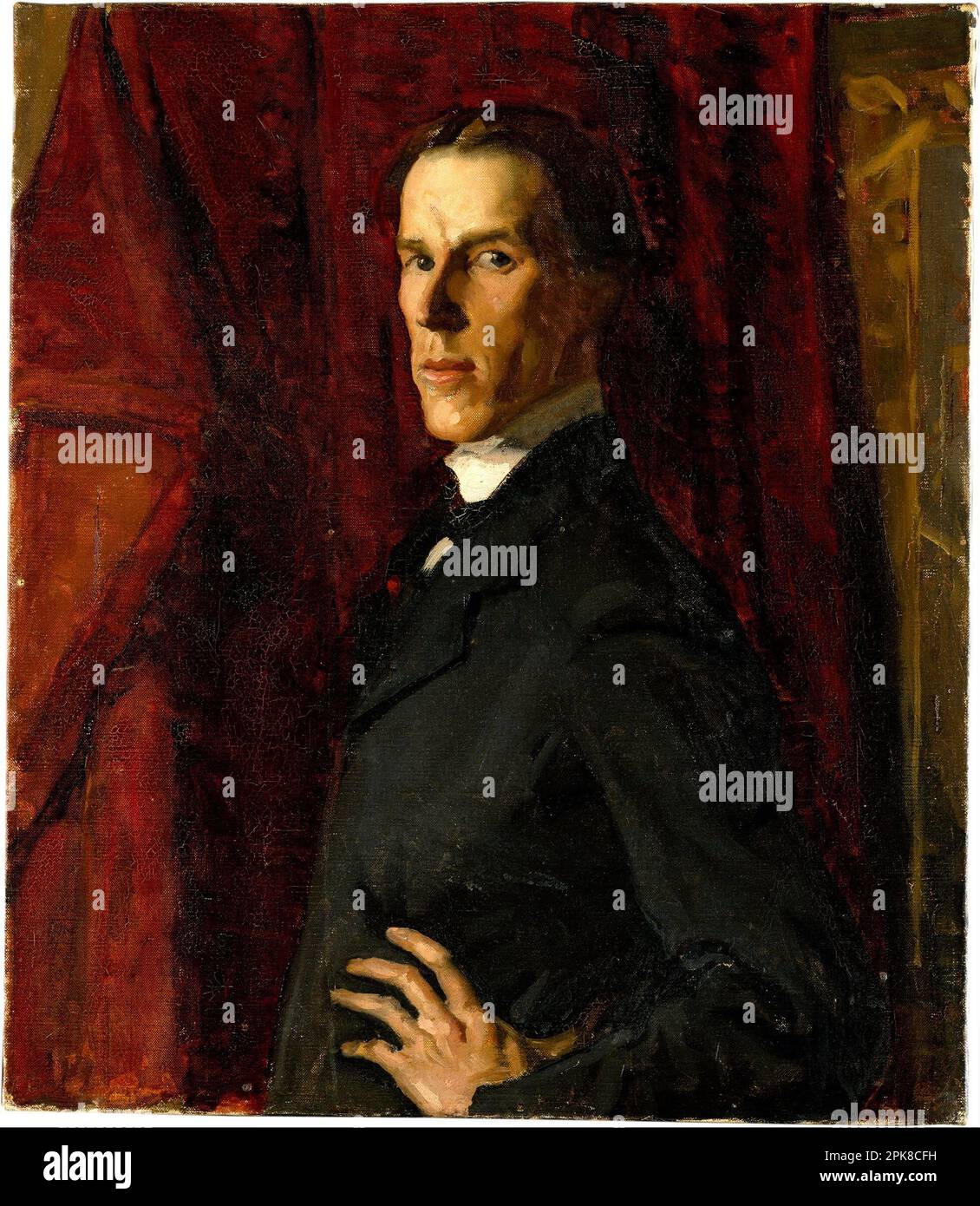 Self-portrait circa 1902 by Hugh Ramsay Stock Photo - Alamy