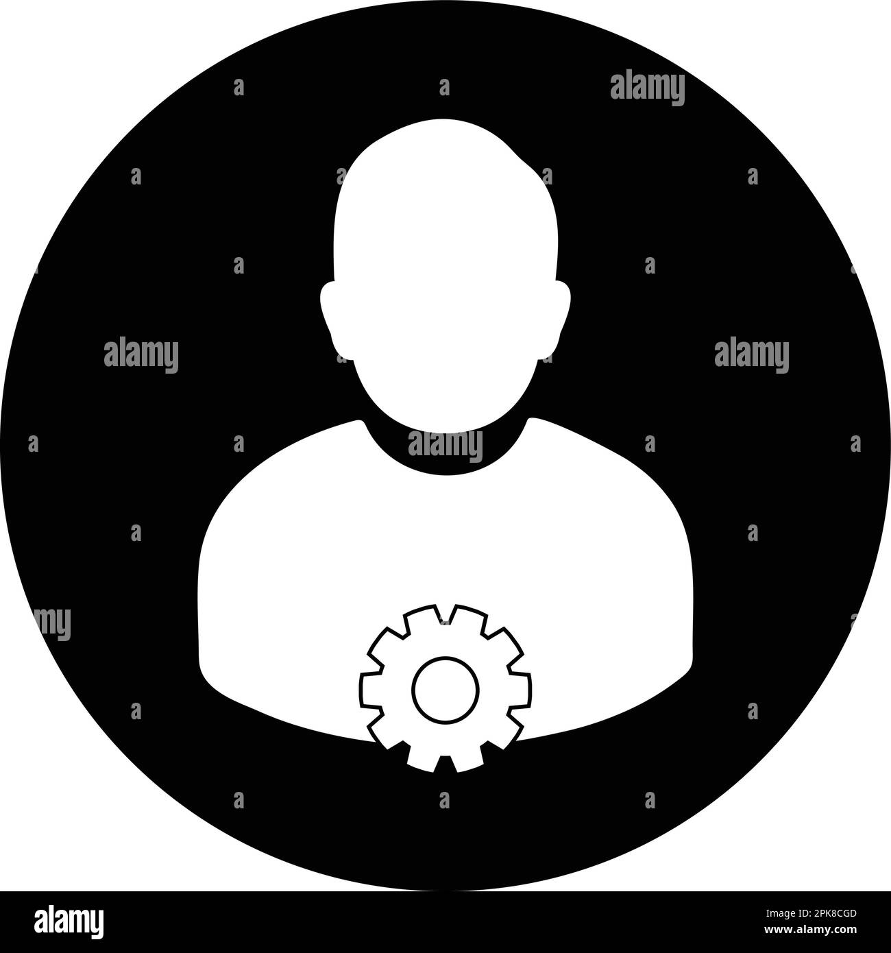 Account Security Icon. Rounded style Button vector EPS Stock Vector ...