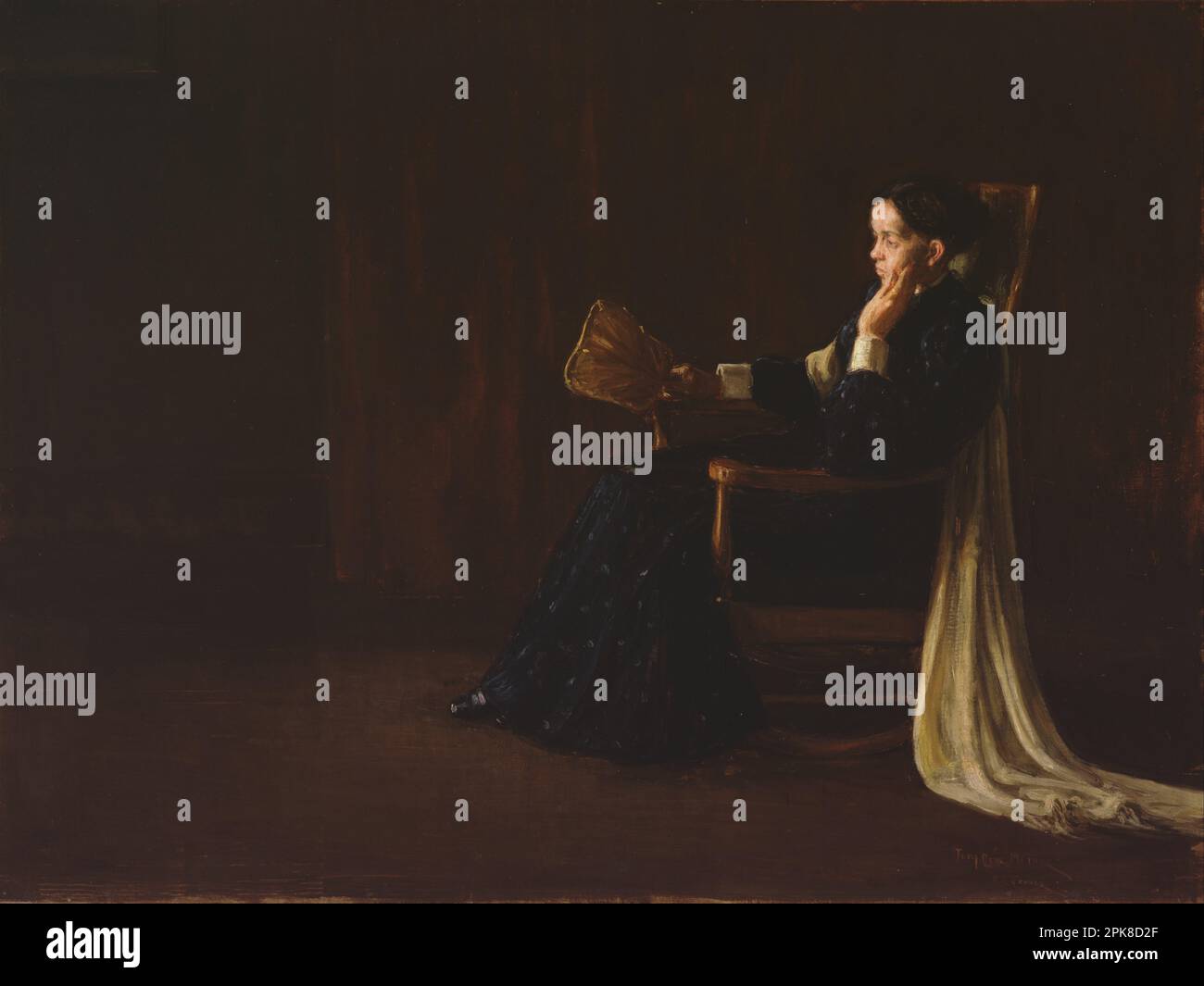 Portrait of the Artist's Mother 1897 by Henry Ossawa Tanner Stock Photo ...