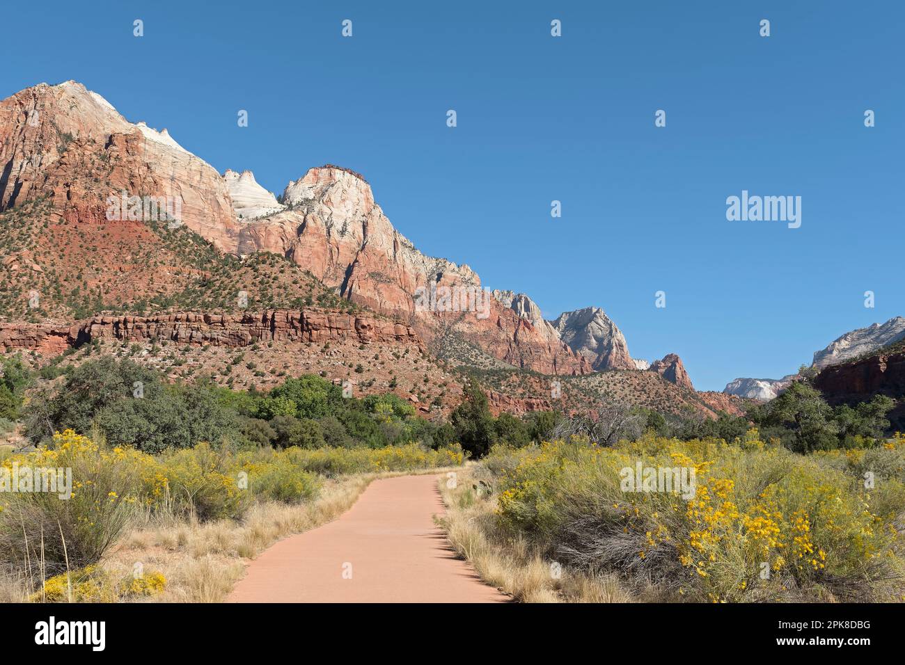 Pa’rus Trail, a paved, flat, wheelchair accessible, easy trail for ...