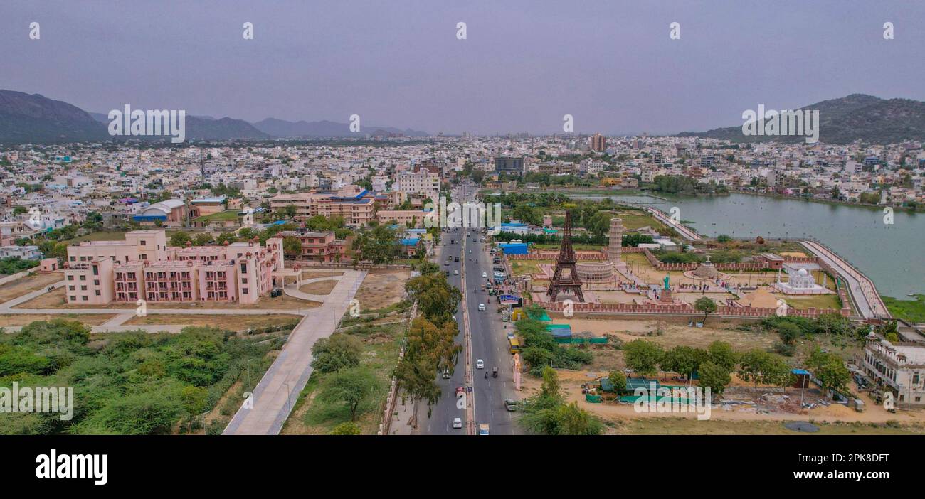 Ajmer, India. 06th Apr, 2023. Under the Ajmer Smart City scheme, the ...